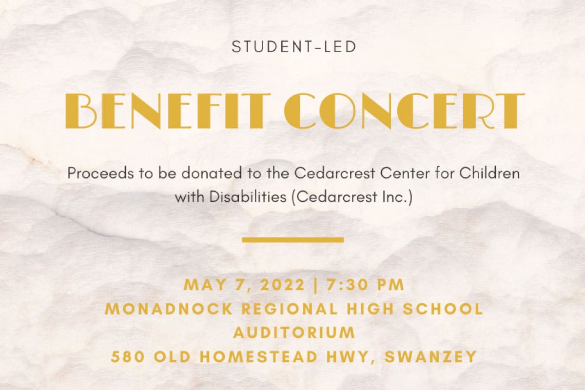 Benefit Concert Held - Cedarcrest